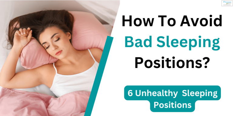 How To Avoid Bad Sleeping Positions - Plus100years